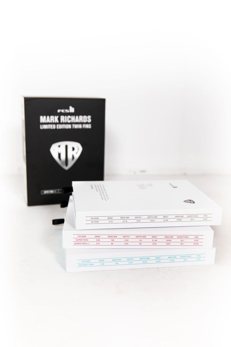 FCS - FCS II MARK RICHARDS - TWIN FIN BOX SET - COLLECTOR EDITION ...