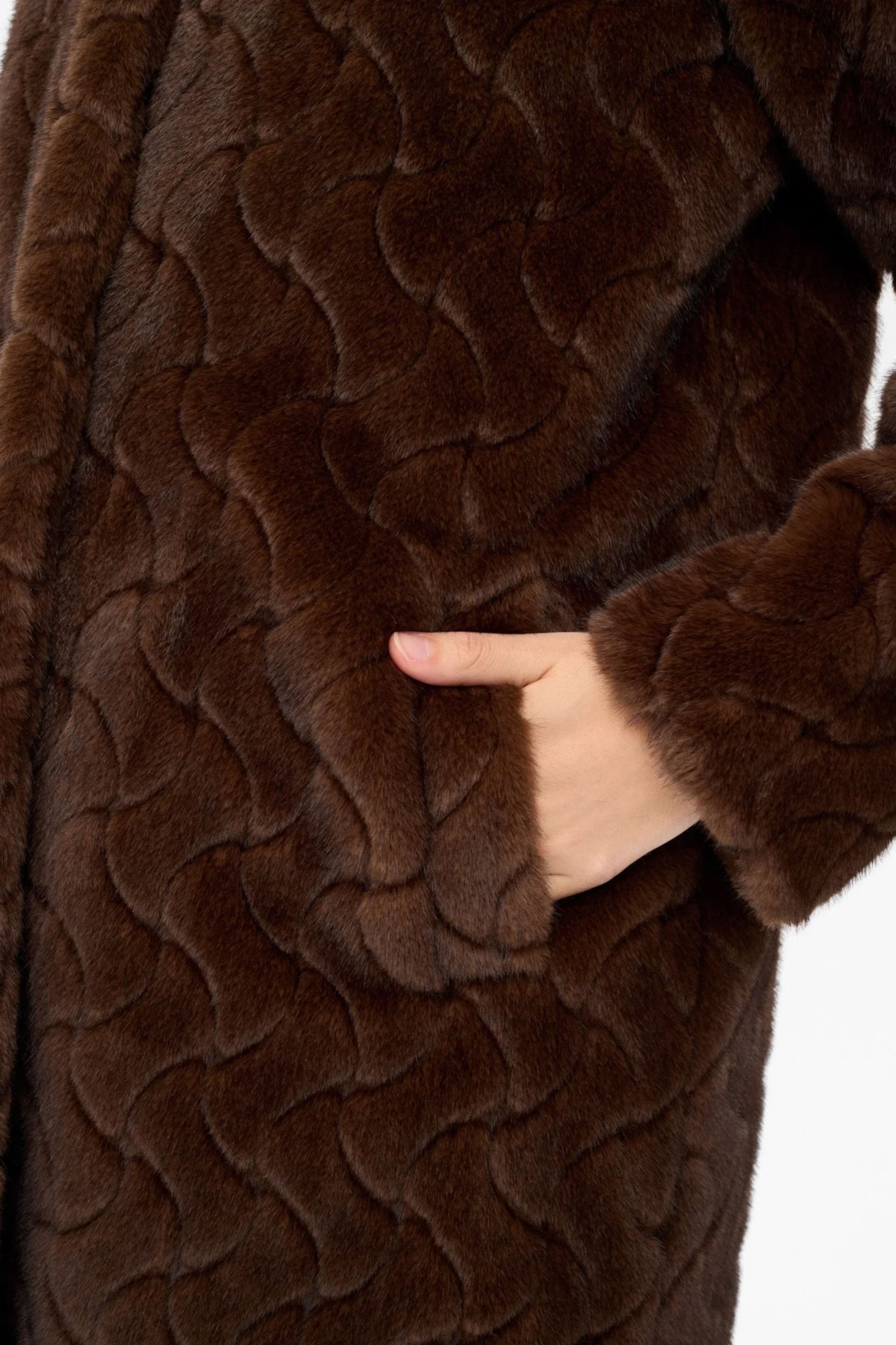 NÜMPH NUCITTA FACE FUR COAT | Shop at PUKAS SURF SHOP