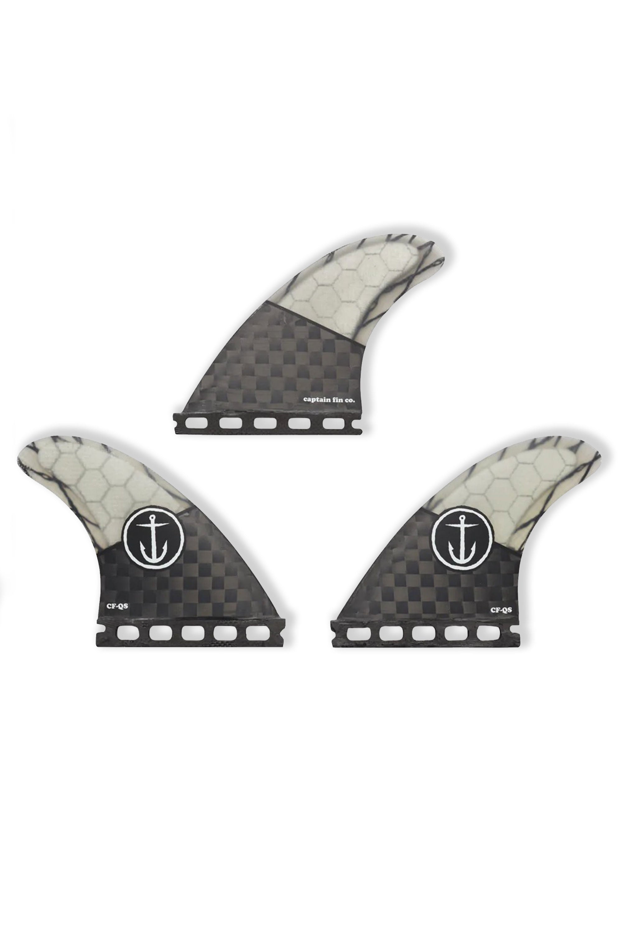 CAPTAIN FIN - QUICKNESS - L - 3 FINS | Shop at PUKAS SURF SHOP